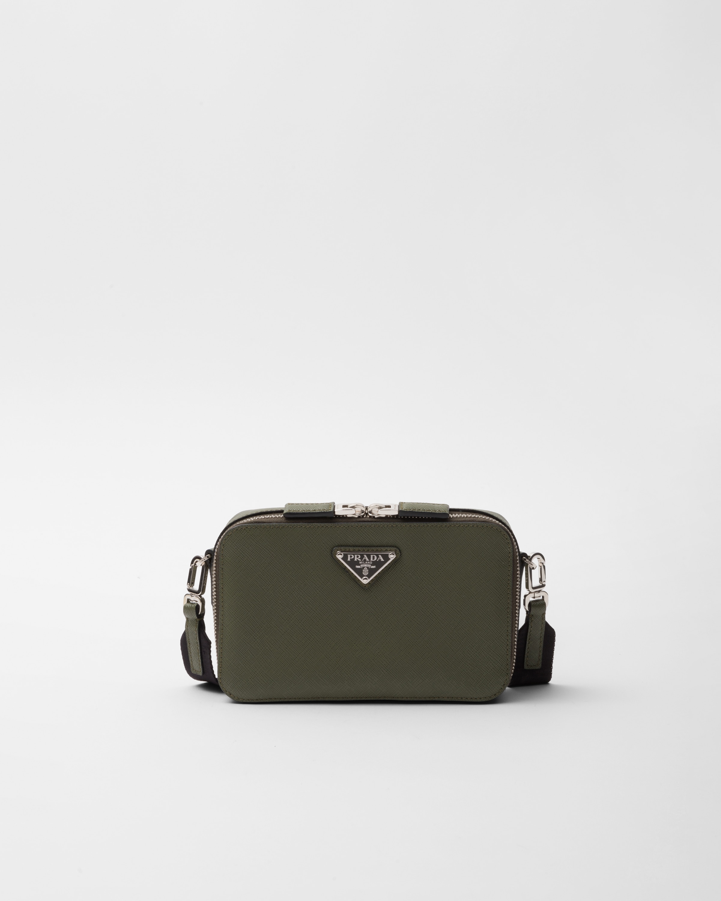 Prada Brique Saffiano Leather Bag - Loden Green | Editorialist